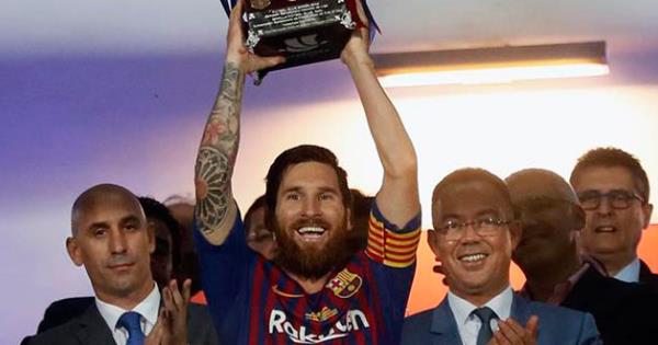 Con 33 títulos, Messi es ganador histórico