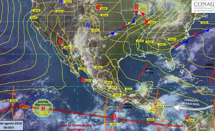 Altas temperaturas, chubascos y vientos de hasta 50 km/h, en el ...