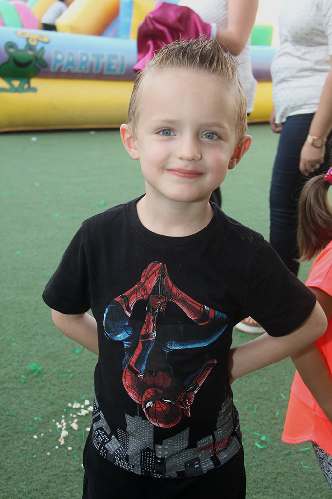 Franco Oliva Castro festejó su cumpleaños (FOTOGALERÍA)