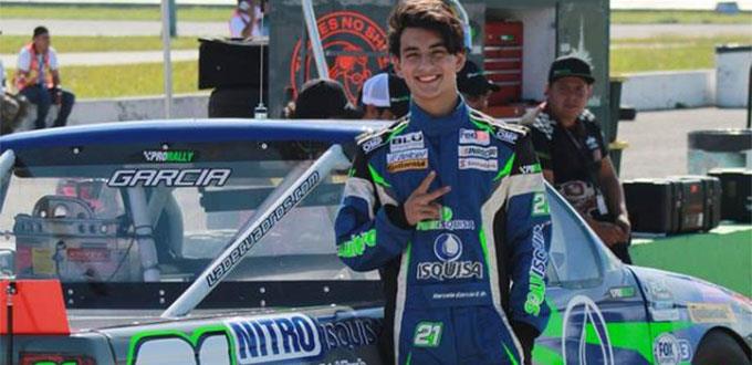 Por incidente, se le escapó el podio a Marcelo García