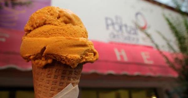 #Especial El helado de flor de cempasúchil en Coyoacán