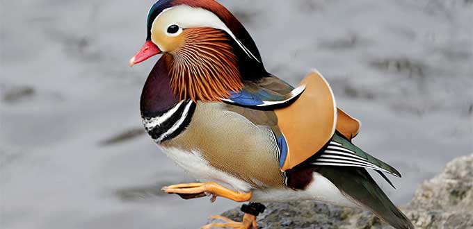Cautiva a NY el pato mandarín
