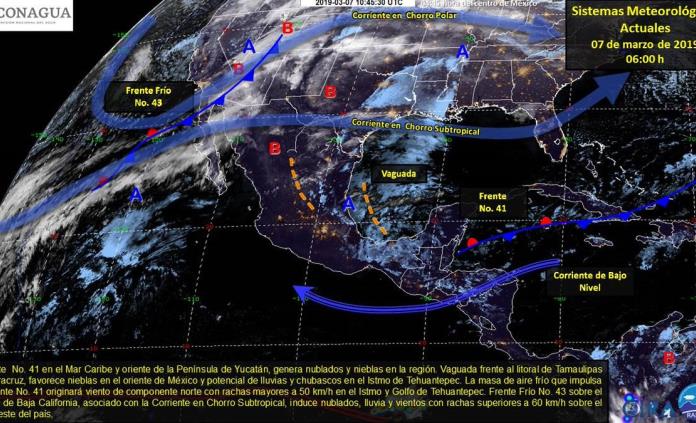 Prevén temperaturas por arriba de los 35 grados Celsius en 13 estados ...