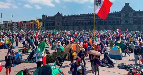 ¿Quién es el nuevo líder del plantón en el Zócalo?