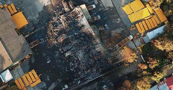 Fuerte explosión en planta de gas