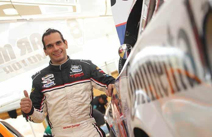 Germán Quiroga va por el podio