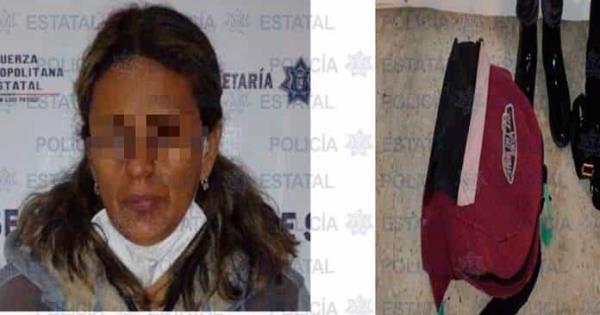 Por presunto robo, detienen a mujer