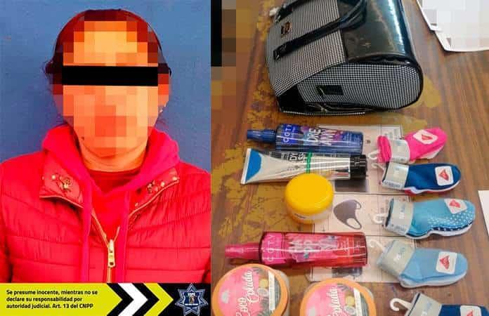 Sorprenden a una mujer robando en Walmart