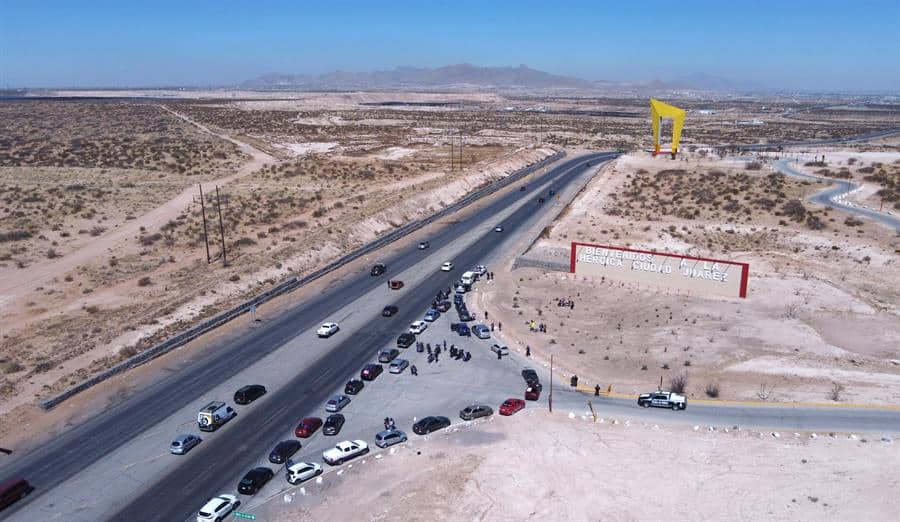 Caravana De Mexicanas Protesta En Ciudad Juárez Contra La Violencia