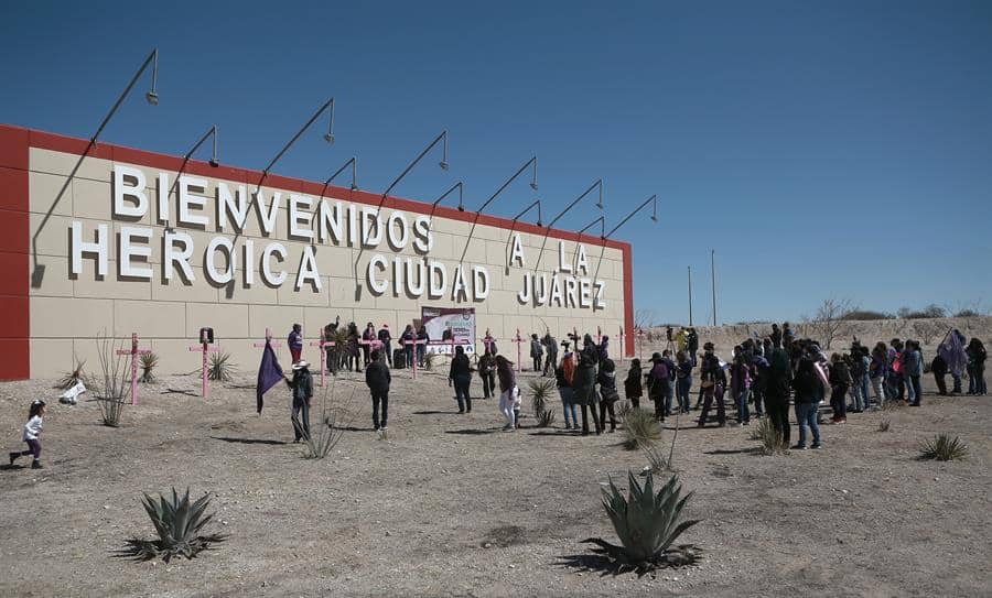 Caravana De Mexicanas Protesta En Ciudad Juárez Contra La Violencia