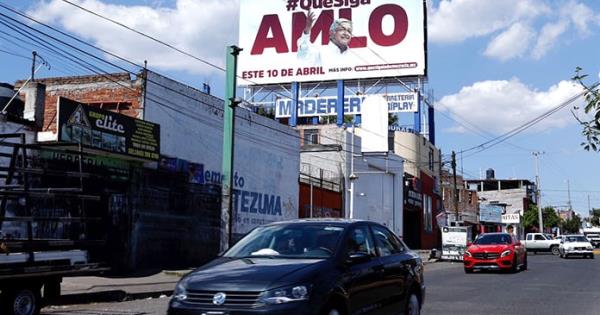 Prestanombres contrataron 401 espectaculares