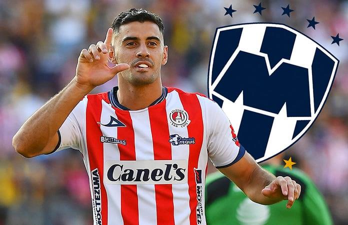 Berterame presentado con Rayados