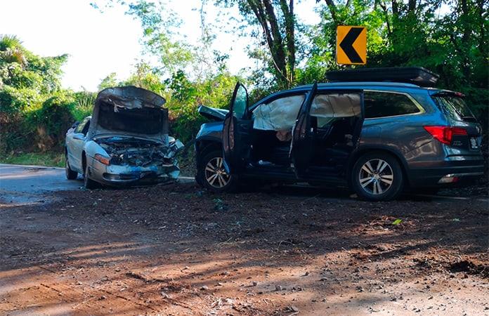 Bebé muere en fuerte choque