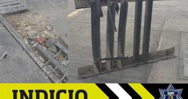 Atrapan a un hombre señalado de robo a infraestructura pública Atrapan a un hombre señalado de robo a infraestructura pública