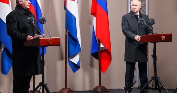 Rusia y Cuba tienen un mismo enemigo, el imperio yanqui, dice Díaz ...