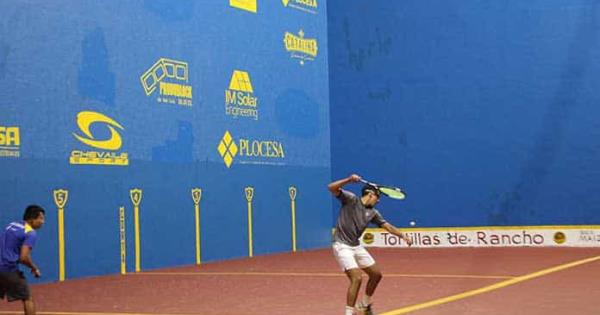 Isaac Pérez Pérez se corona campeón en torneo de frontenis
