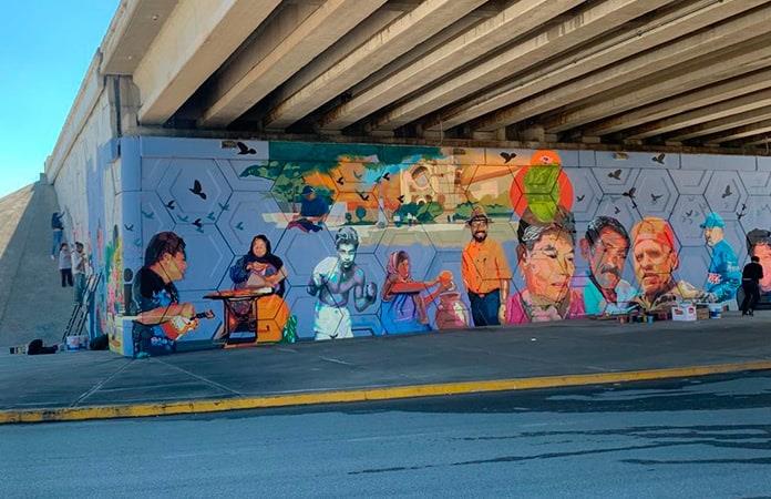 Inauguran mural de matehualenses