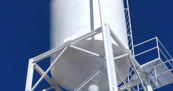 Listo el tanque de agua en Las Conchas