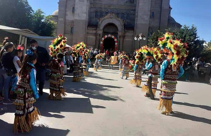 Muestra de danzas de matachines, un éxito
