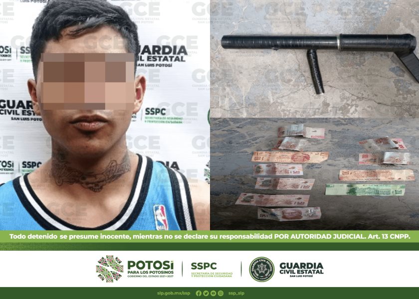 Sorprenden A Presunto Extorsionador