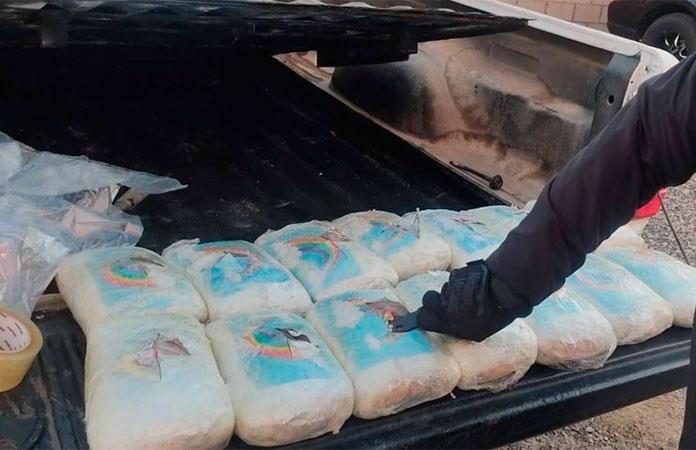 Aseguran pastillas de fentanilo y metanfetamina en Sonora