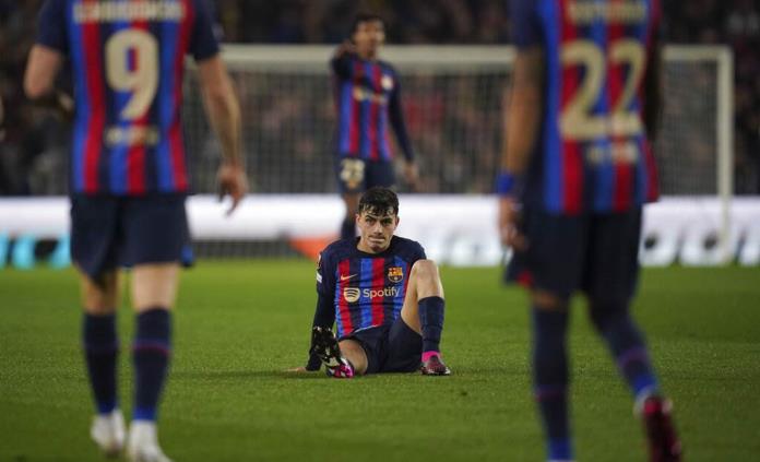 Barcelona confirma lesión del tendón de la corva de Pedri