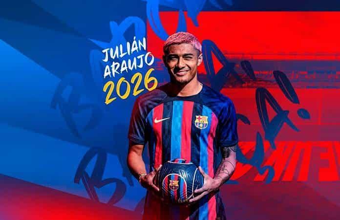 El Barsa anuncia la incorporación de Julián Araujo