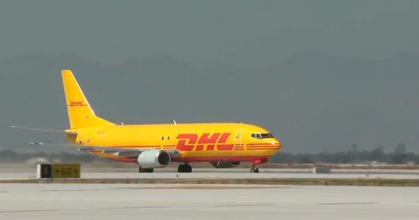 Llega al AIFA el primer vuelo de carga de la empresa DHL