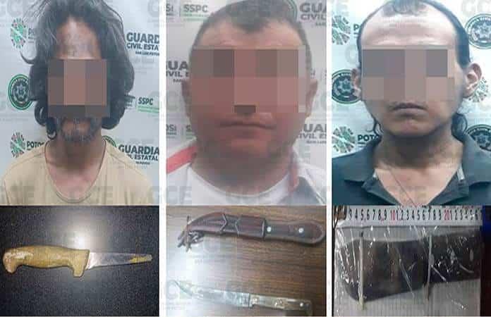 Por Traer Arma Blanca Acaban En La Cárcel