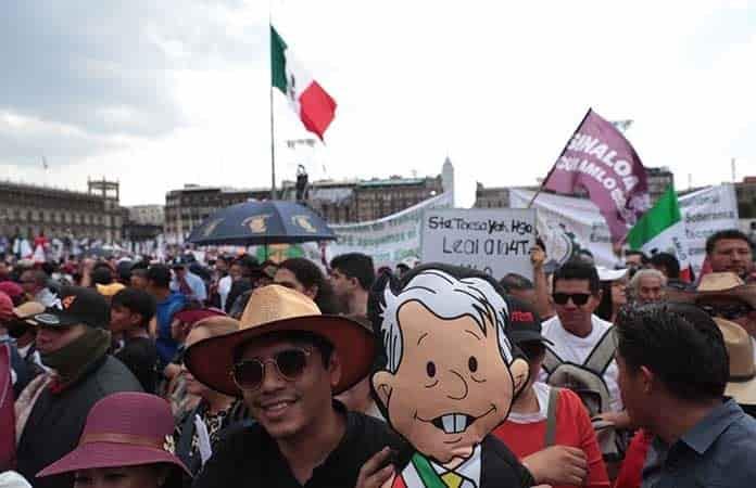 Reportan 500 mil asistentes al mitin