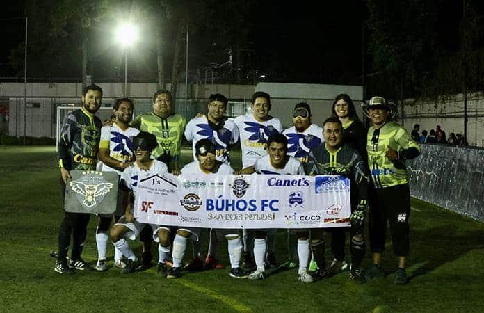Búhos FC, subcampeón en Futbol para Ciegos