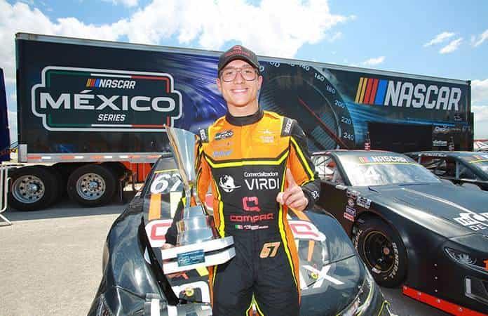 Va Dimayuga por otro podio en Nascar