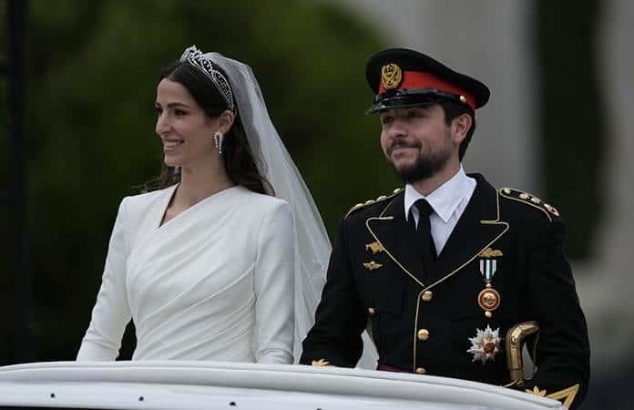 Jordania declara princesa a Rajwa Al Seif tras su boda con el príncipe ...
