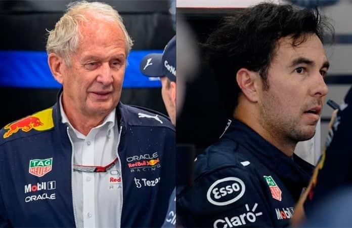 Helmut Marko se lanza contra Checo Pérez
