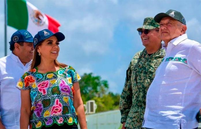 AMLO supervisa avances del Tren Maya y Aeropuerto de Tulum