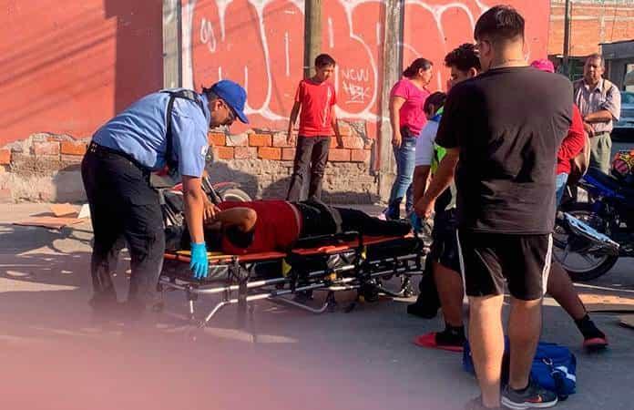 Mujer resulta lesionada en accidente vial en El Morro