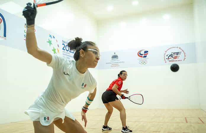 Continúan en plan grande en el Raquetbol
