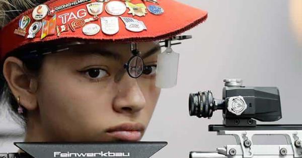 Elizabeth Nieves gana oro en tiro con rifle de aire