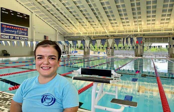 Luisa Sánchez gana 2 oros y una plata en natación