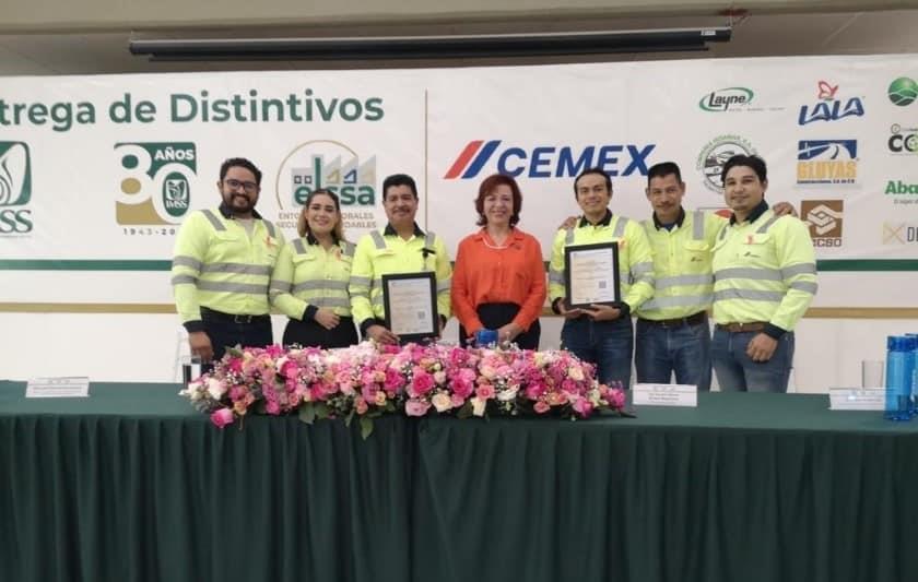 Planta Cemex Hermosillo es reconocida por ser un espacio seguro y saludable