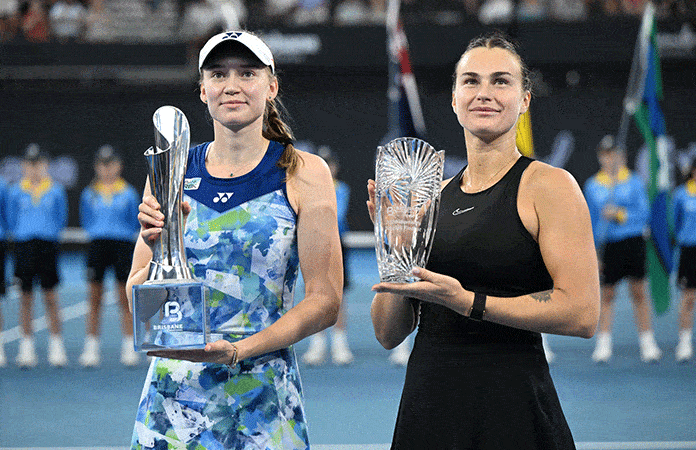 Rybakina conquista torneo de Brisbane