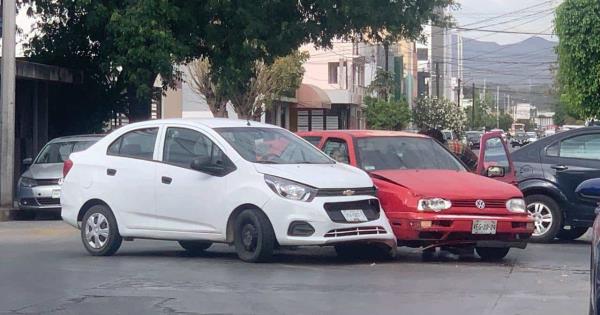 Choque sobre Nicolás Zapata