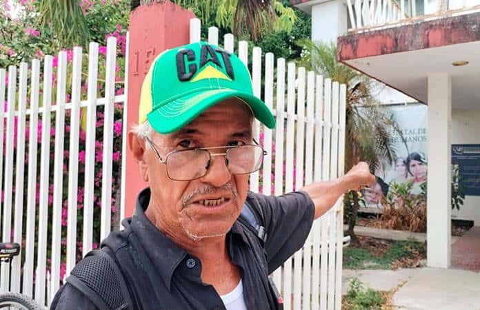 Reclama agua el dirigente del FDVP