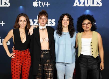 Serie Las Azules: Barbara Mori, Natalia Téllez y más