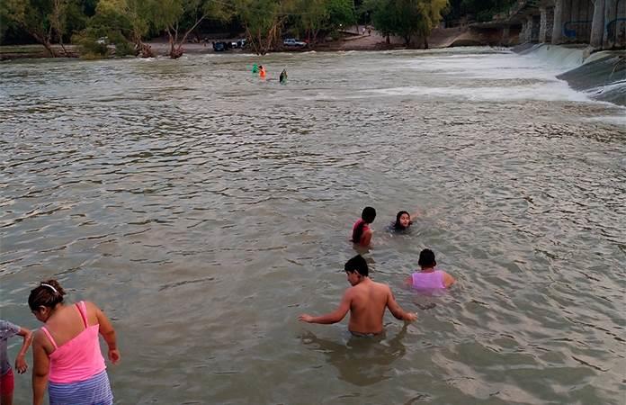 El río Valles, un balneario y lugar de pesca