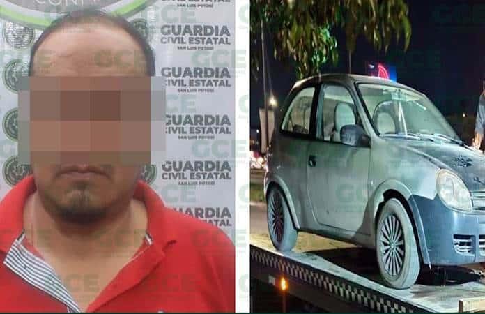 Atrapan a conductor ebrio