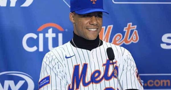 Mets presentan a Juan Soto en Citi Field