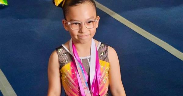 Alexa Rodríguez brilla en la Copa de Gimnasia