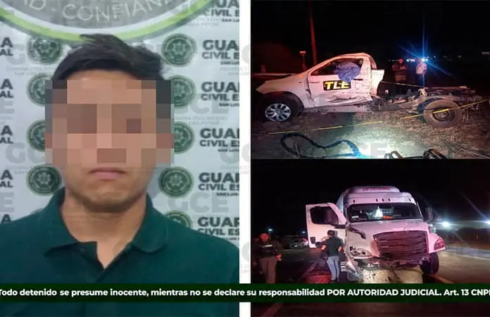 Conductor es detenido por homicidio culposo