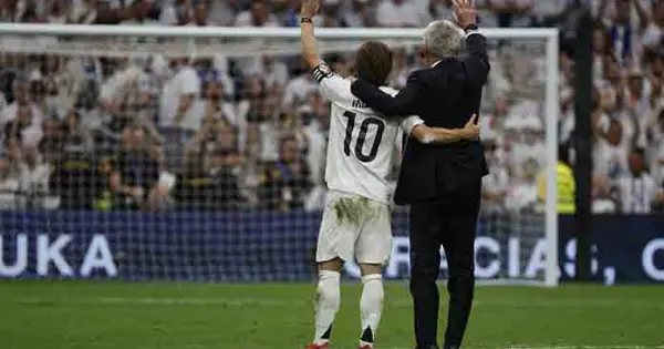 Modric y Ancelotti se despiden con una victoria